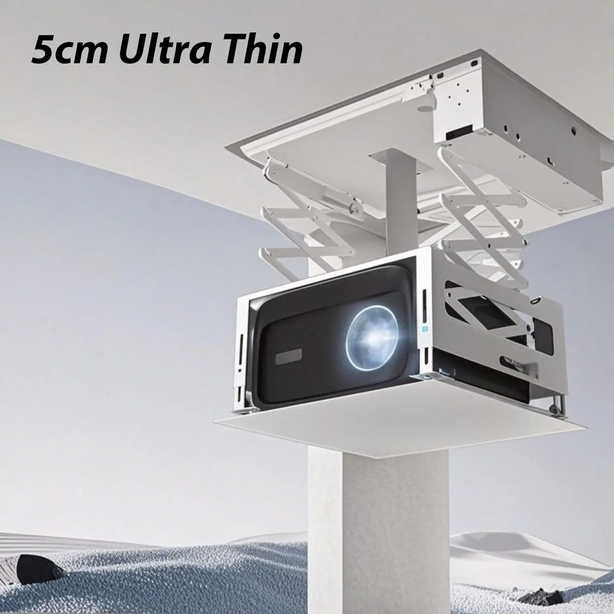 Ultra Thin Recessed In-Ceiling Motorised Projector Lift - VIVIDSTORM UAE | Official Site